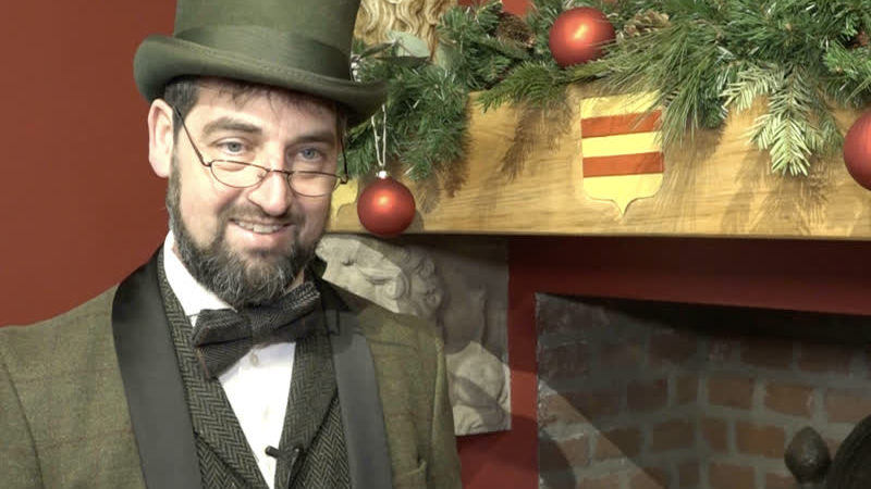 Sevenumse verteller Lars van 't Hof brengt Dickens tot leven